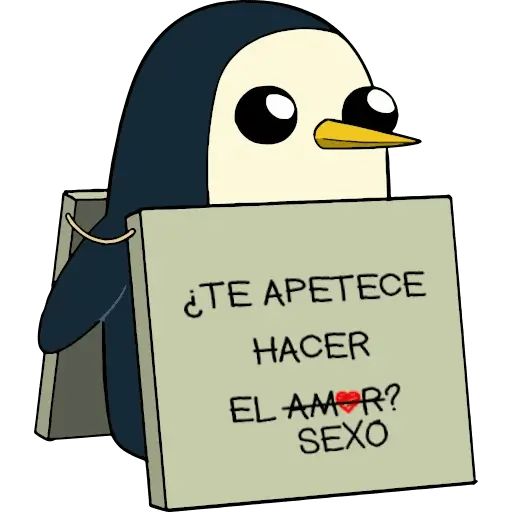 Pack de stickers para Telegram «Gunter»