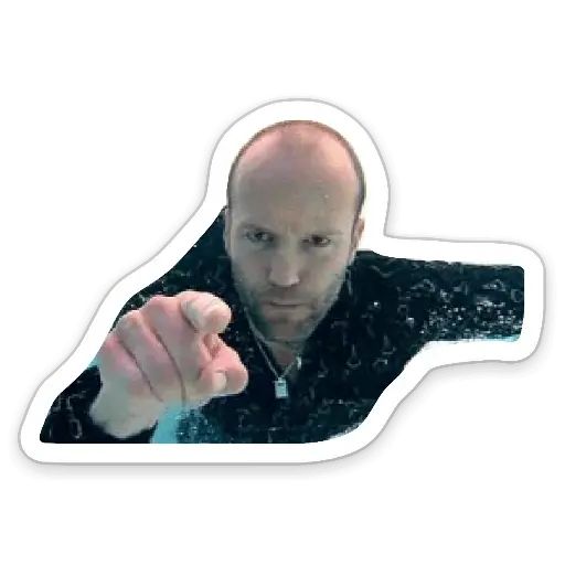 Pack de stickers para Telegram «Jason Statham»