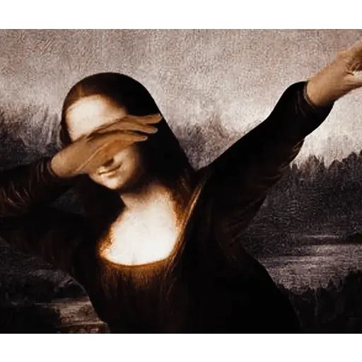 Pack de stickers para Telegram «Mona Lisa»