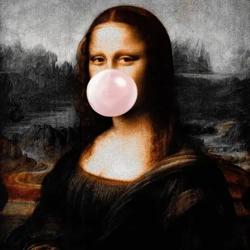Pack de stickers para Telegram «Mona Lisa»