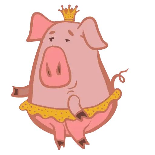 Pack de stickers para Telegram «Pig 2019»
