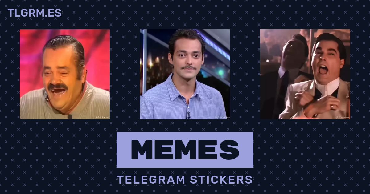 Pack de stickers para Telegram «Memes»
